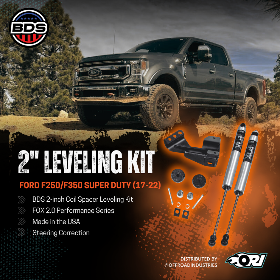 BDS 2-Inch Leveling Kit for Ford F250 & F350 | Offroad Industries