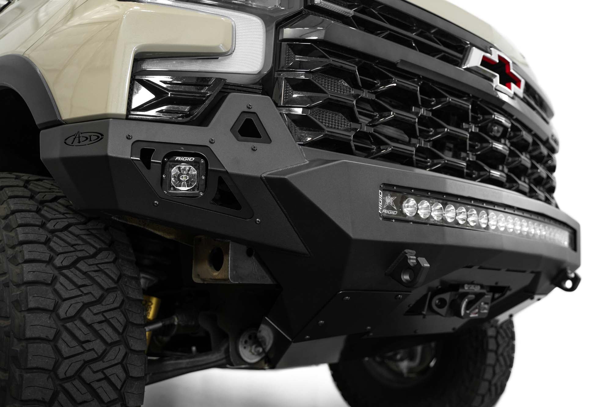 Addoffroad Stealth Fighter Bar Chevy Silverado ZR2 - Offroad Industries