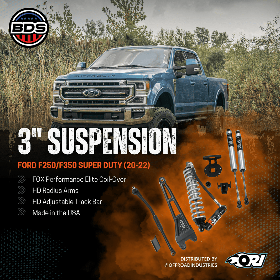 BDS 3-inch Fox Coil-over Kit for Ford F250 | Offroad Industries