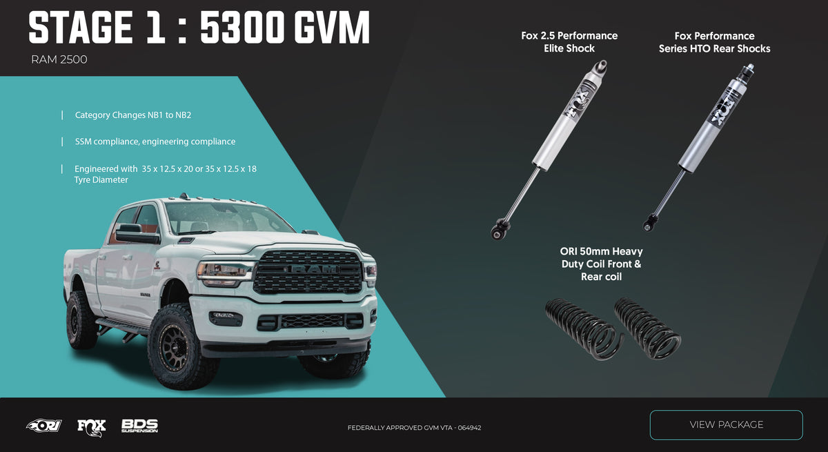 RAM 2500 GVM Packages - Offroad Industries