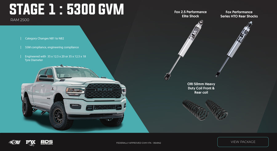 RAM 2500 GVM Packages - Offroad Industries