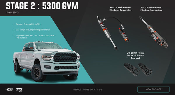 RAM 2500 GVM Packages - Offroad Industries